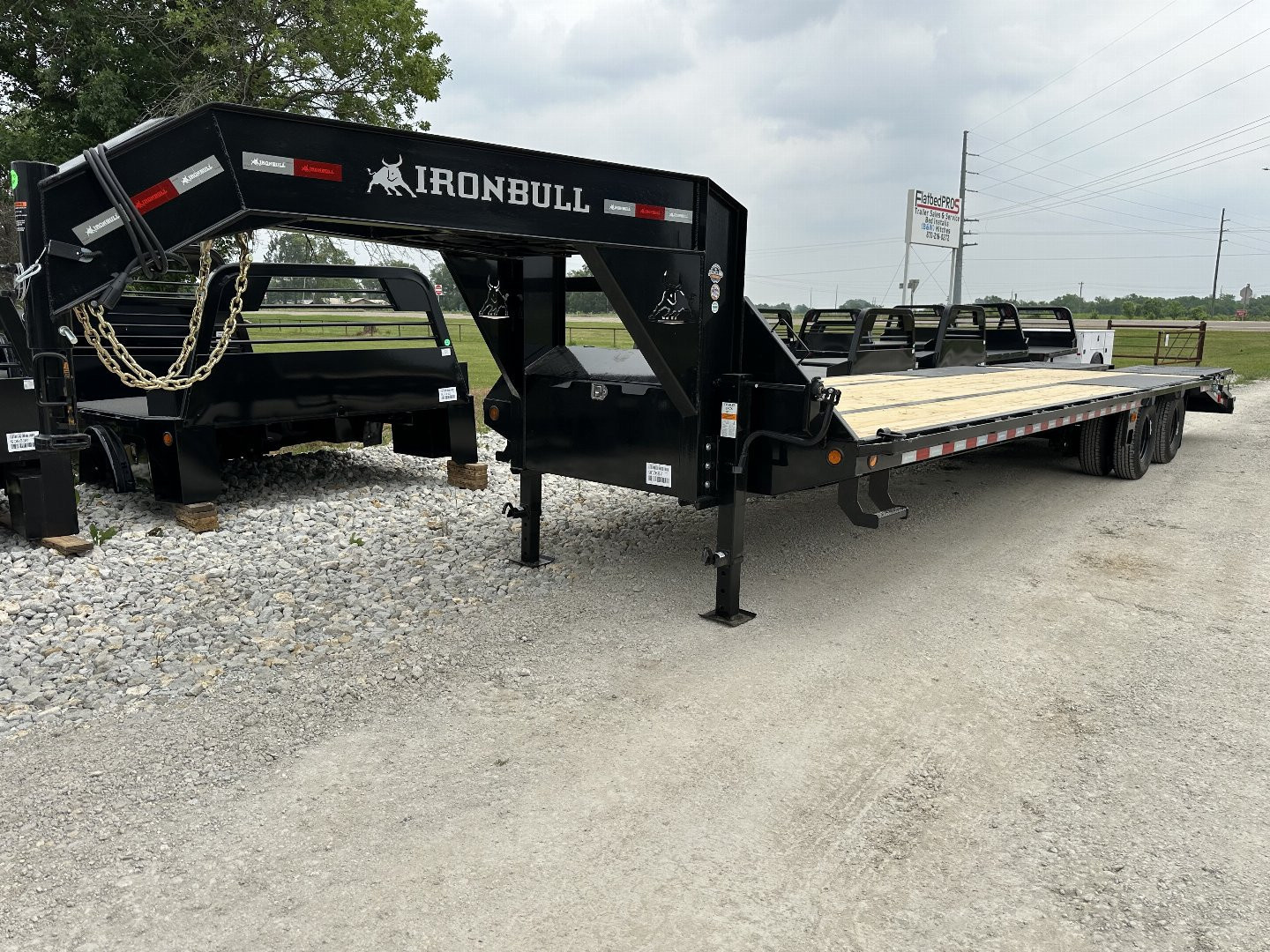 New 2026 Iron Bull FLG0232102 Flatbed Trailer