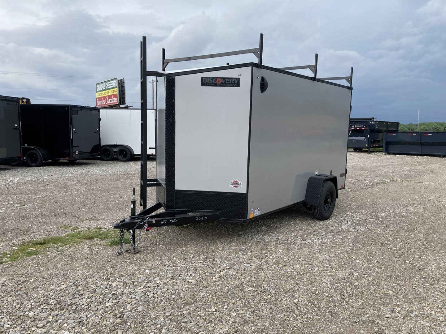 New 2026 Discovery 6x12 Cargo Trailer - Rear Double Doors