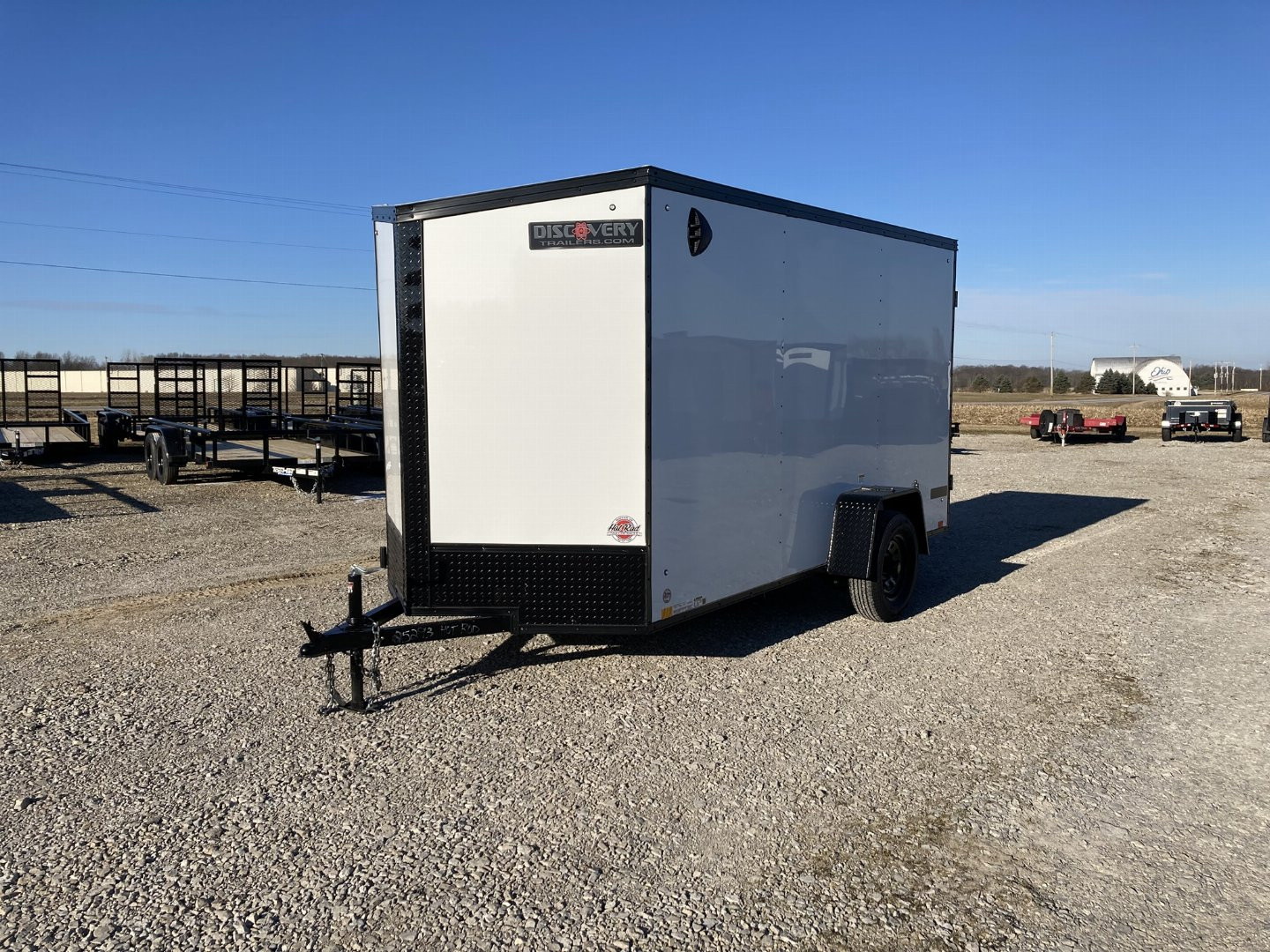 New 2026 Discovery 6x12 Cargo Trailer - Rear Double Doors