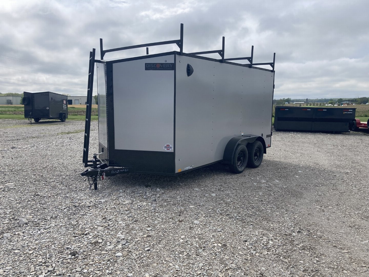 New 2026 Discovery 7x14 Cargo Trailer - Rear Double Door