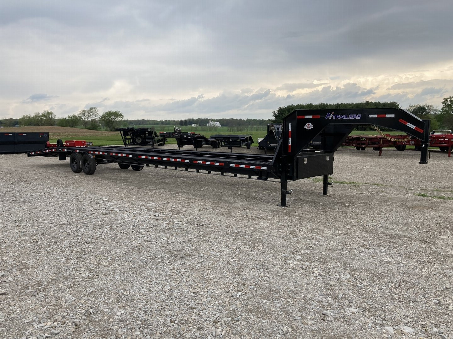 New 2025 Ascend 44' Gooseneck Car Hauler