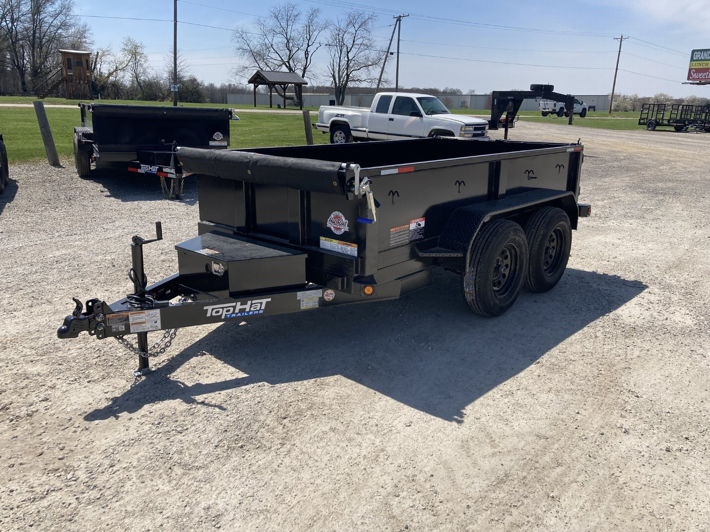 New 2025 Top Hat 5x10' Dump Trailer for sale in Wooster, OH