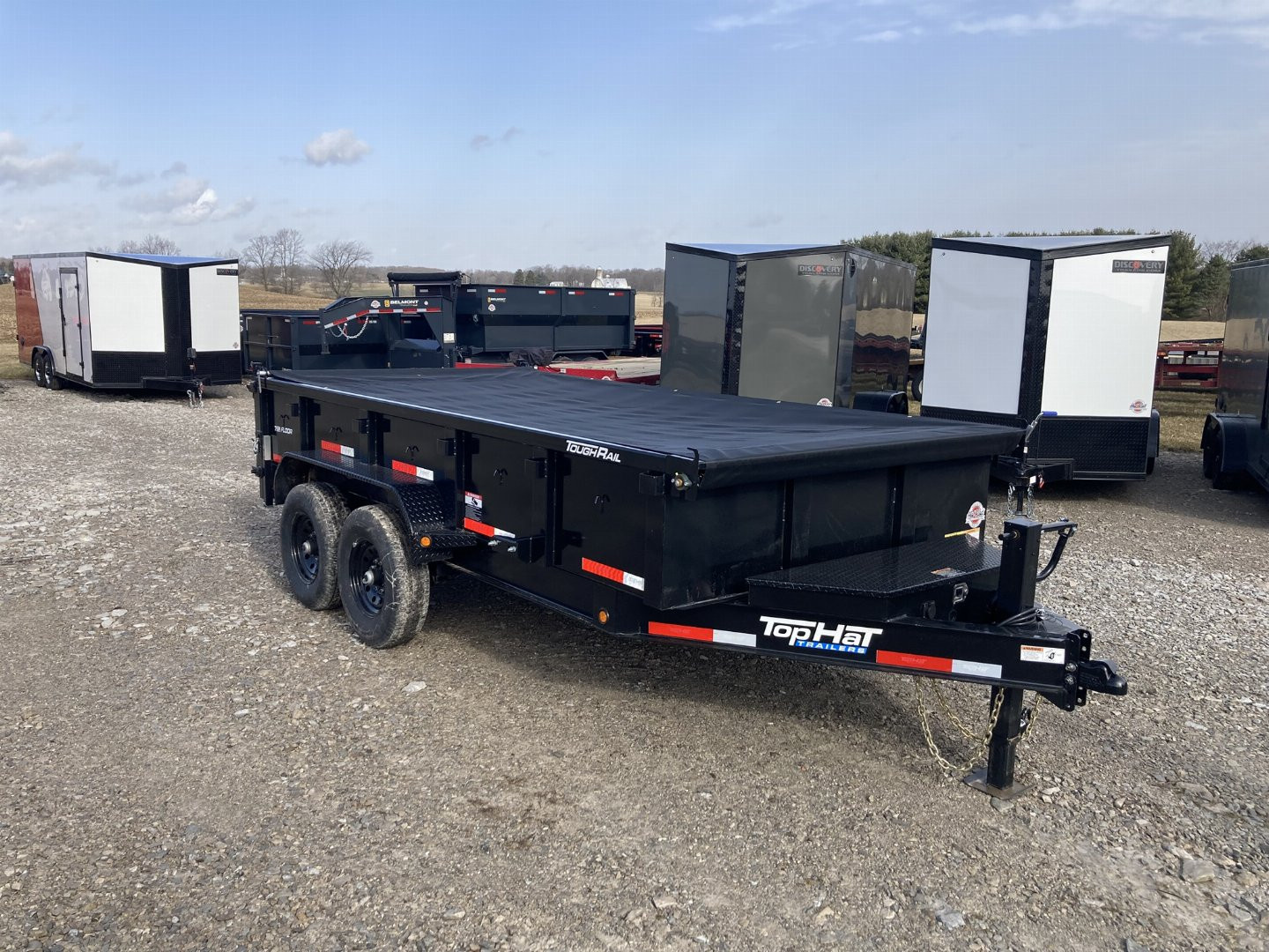 New 2026 Top Hat Trailers DPX 140 Dump Trailer for sale in Wooster, OH