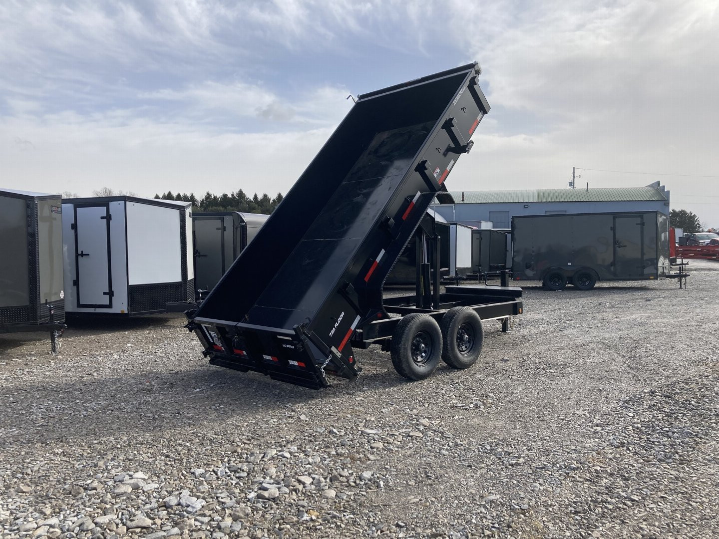 New 2026 Top Hat Trailers DPX 140 Dump Trailer for sale in Wooster, OH