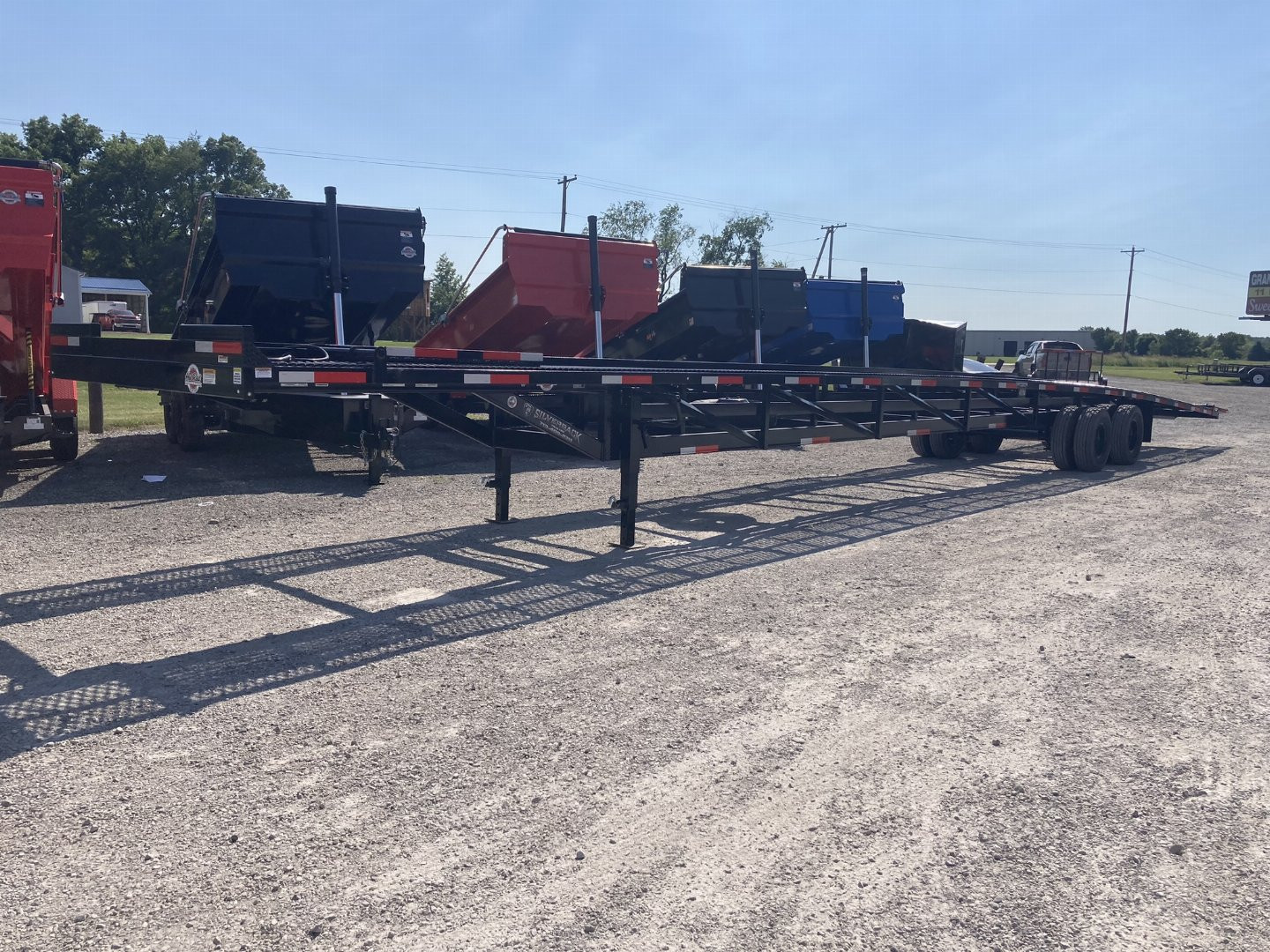 New 2025 Silverback 53' Low Pro Car Hauler