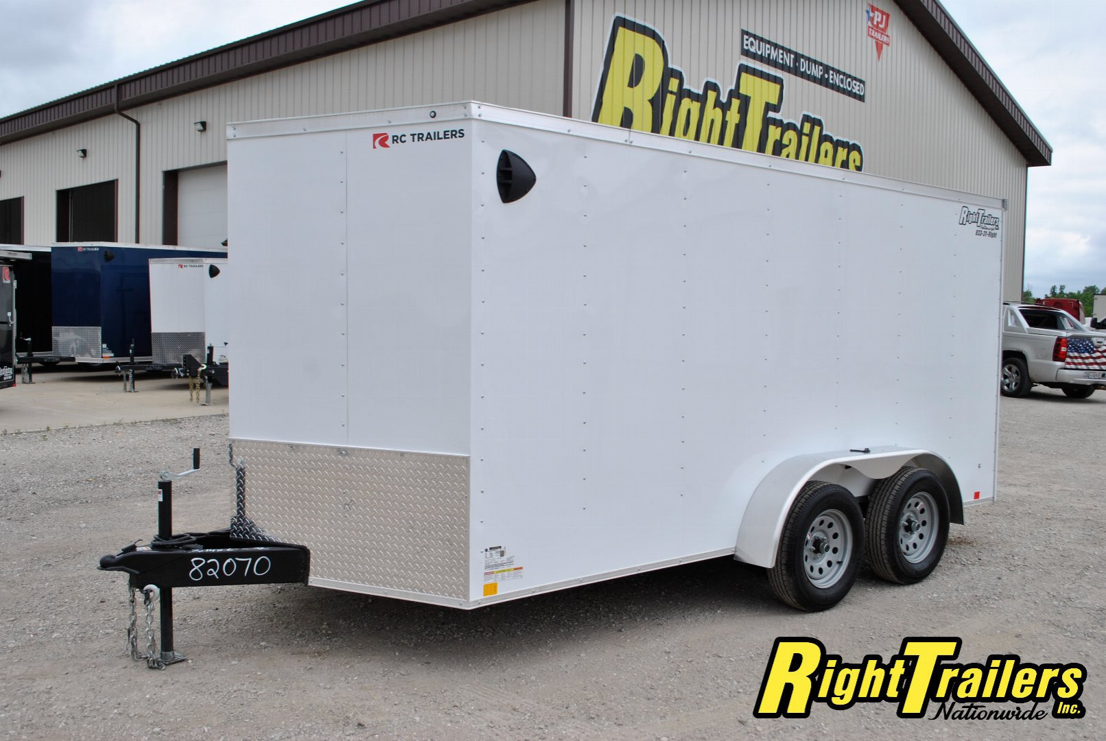 New 2025 7X14 RC Cargo Trailer for sale in Caledonia, WI