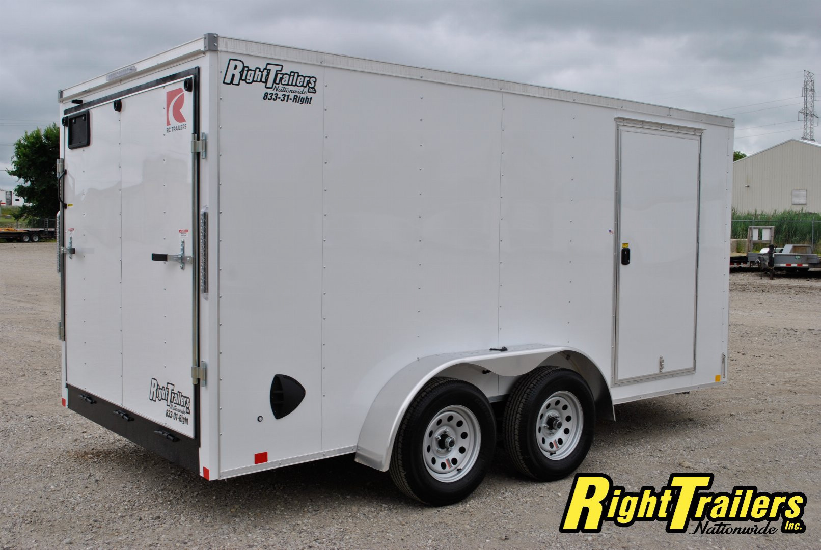 New 2025 7X14 RC Cargo Trailer for sale in Caledonia, WI