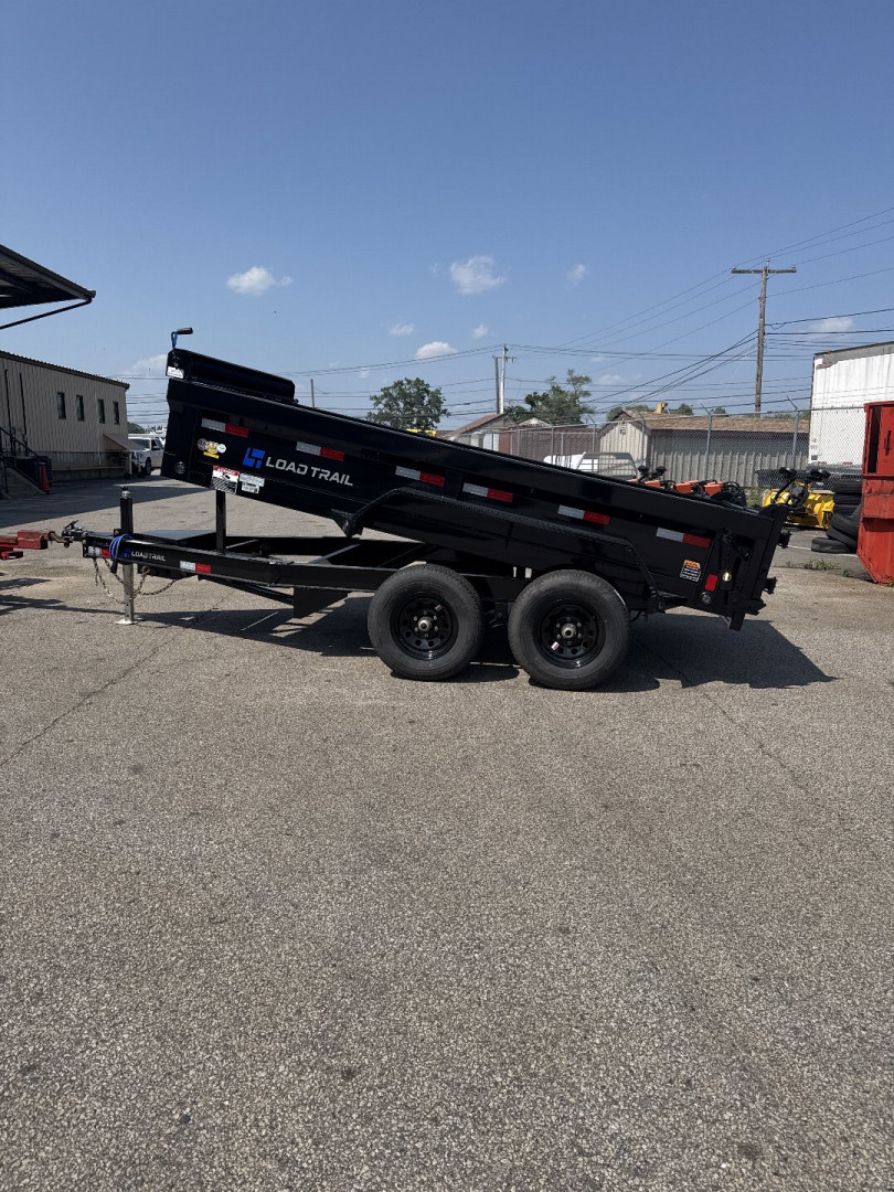 New 2025 Load Trail DE72"X12' Dump Trailer Ramps & Tarp