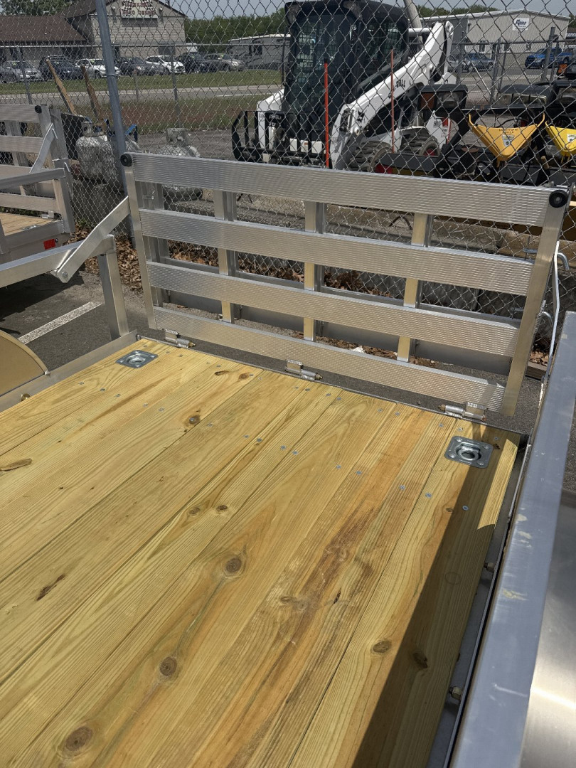 New 2025 Mission 5'X8' Aluminum Utility Trailer