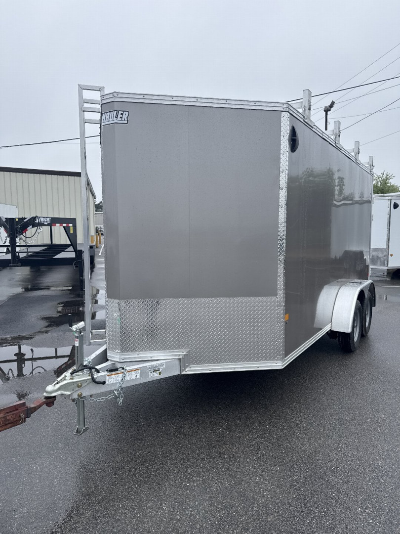 New 2025 E-Z Hauler 7'X14' Ultimate Contractor Enclosed Trailer