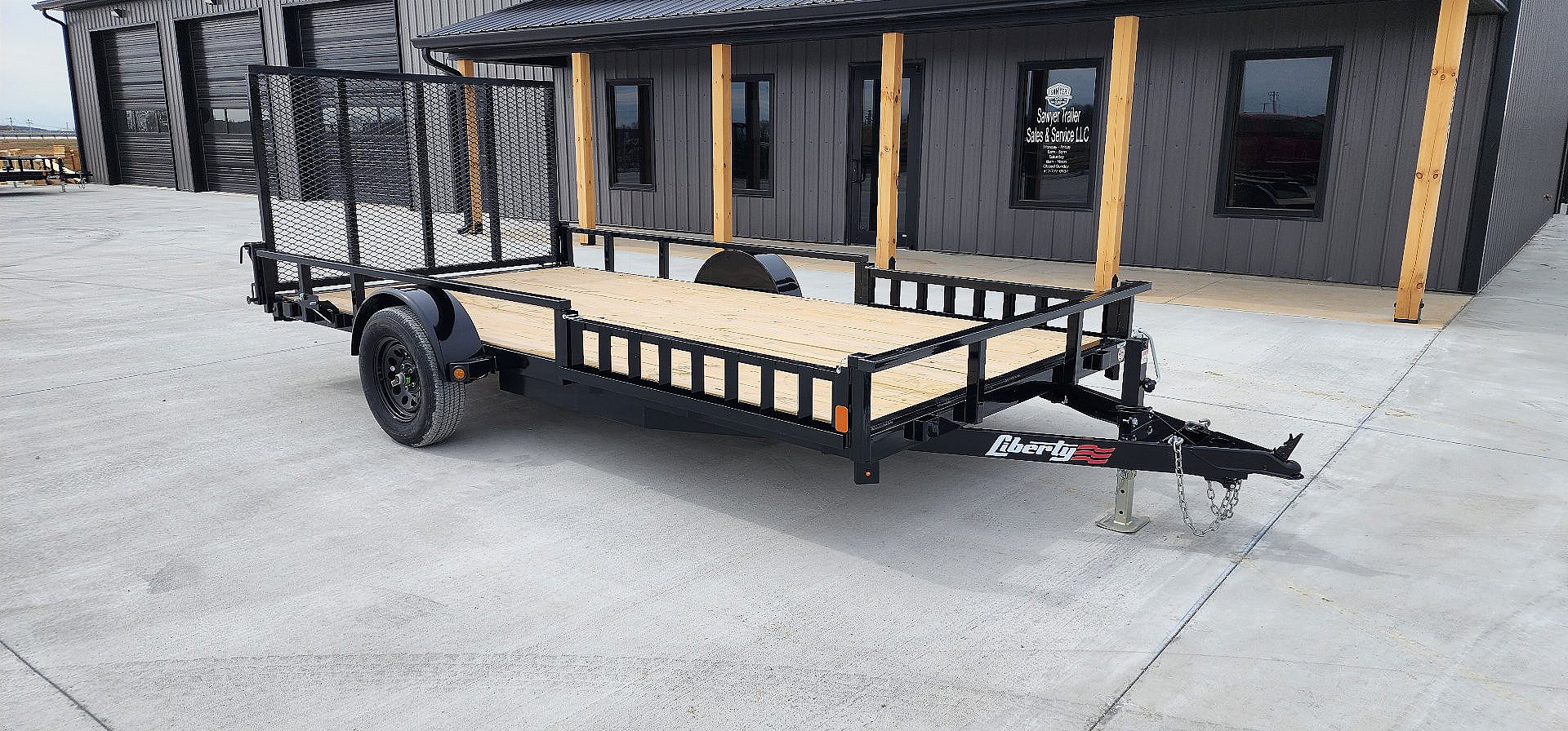 New 2025 Liberty LU3K 14X83 W/ATV RAMPS Utility Trailer for sale in ...