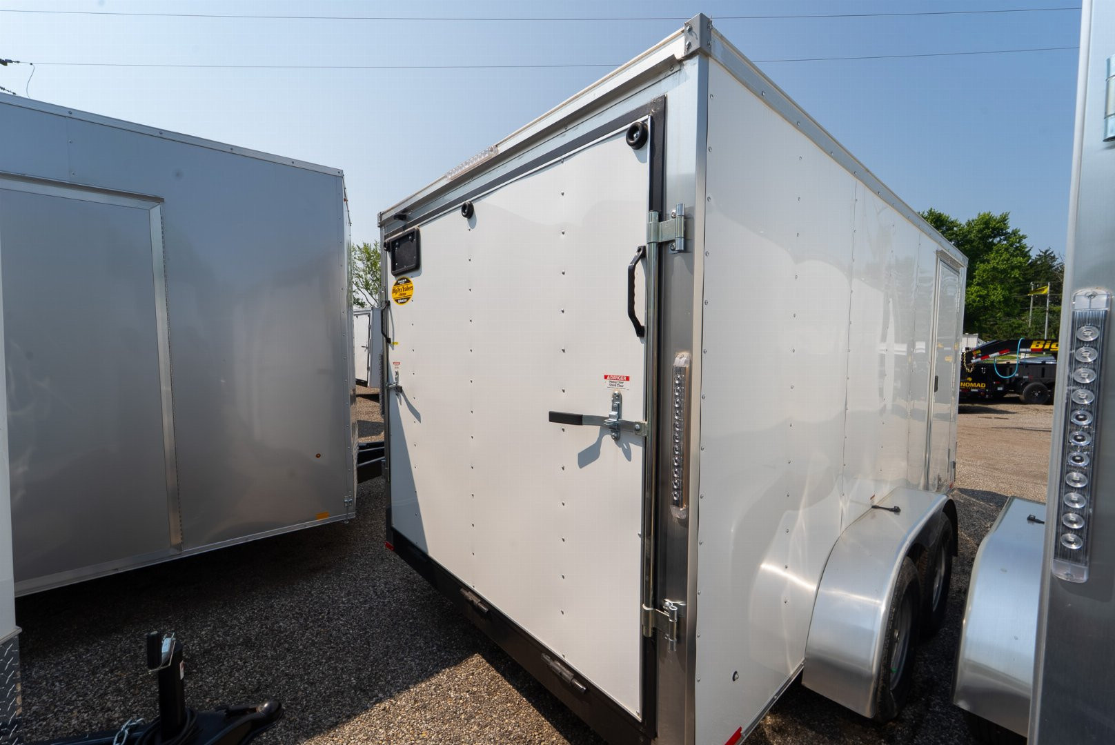 Used 2025 RC Trailers RGT 7X14 Cargo / Enclosed Trailer **BIG TEX HOT ...