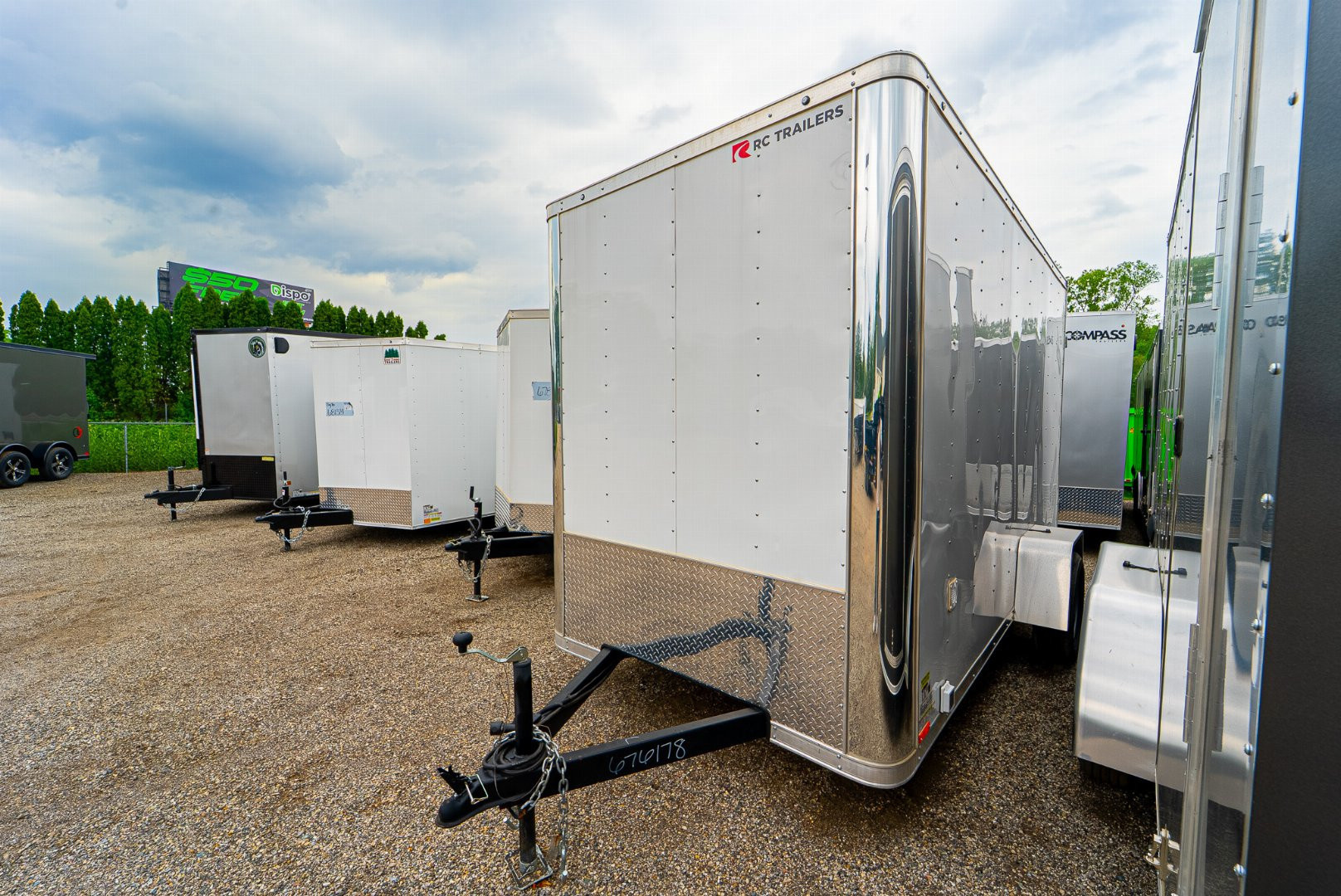 New 2024 RC Trailers 6X12 CONCESSION Cargo / Enclosed Trailer