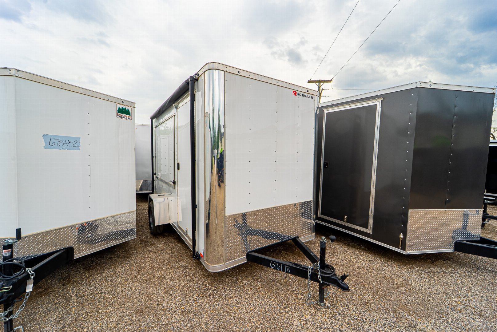 New 2024 RC Trailers 6X12 CONCESSION Cargo / Enclosed Trailer