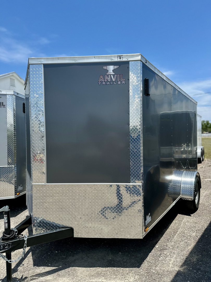 New 2025 Anvil 7X12 SA Cargo / Enclosed Trailer W/RAMP