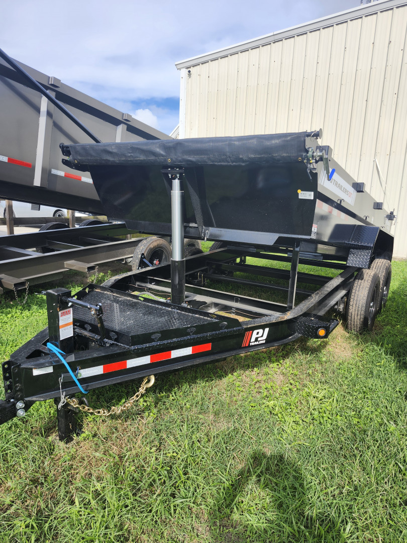 New 2026 PJ Trailers DT 14' Dump Trailer