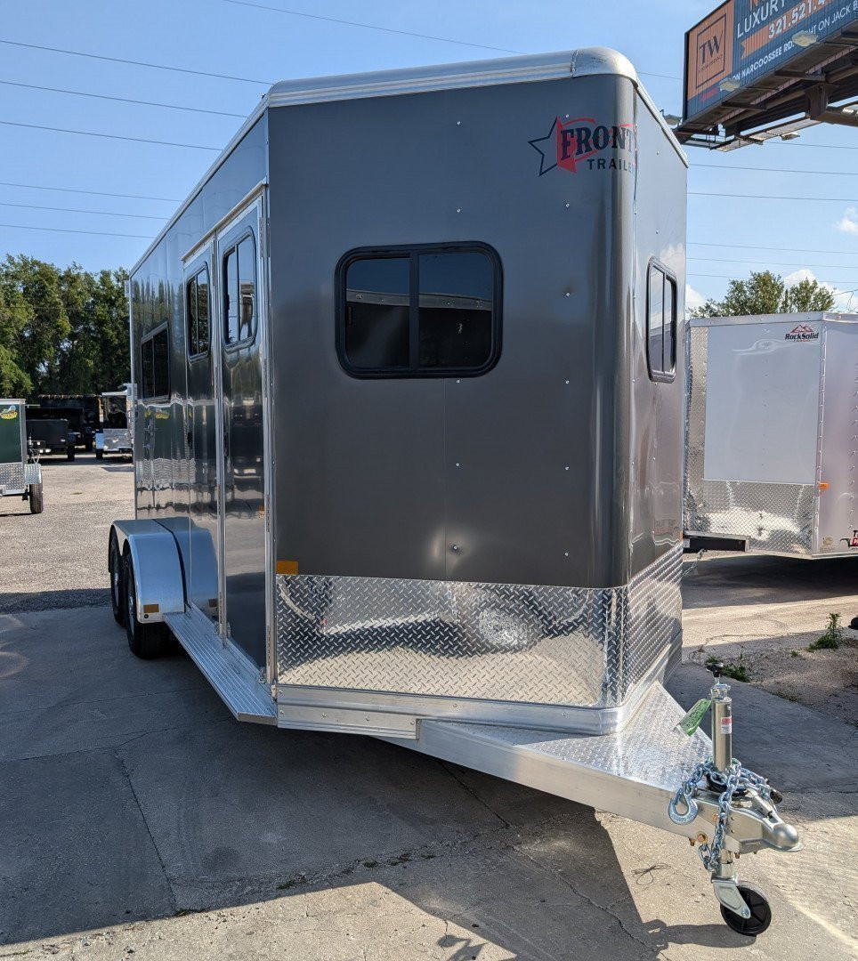 New 2025 Frontier Trailers Horse Trailer AMBASSADOR STRAIGHT LOAD 2H BP