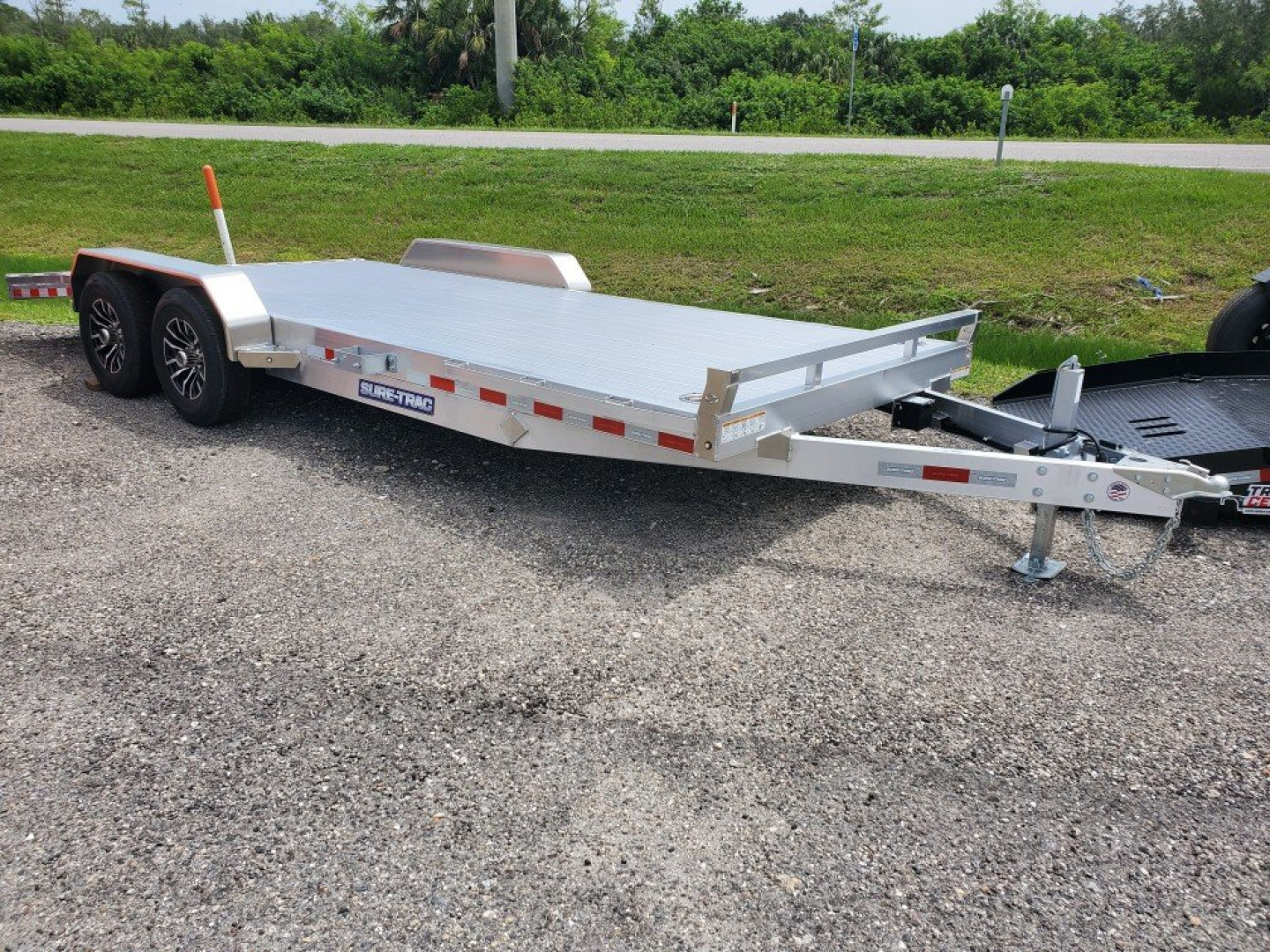 New 2025 Sure-Trac TANDEM AXLE 10000 LB GVWR 7X20 ALUMINUM Car / Racing ...