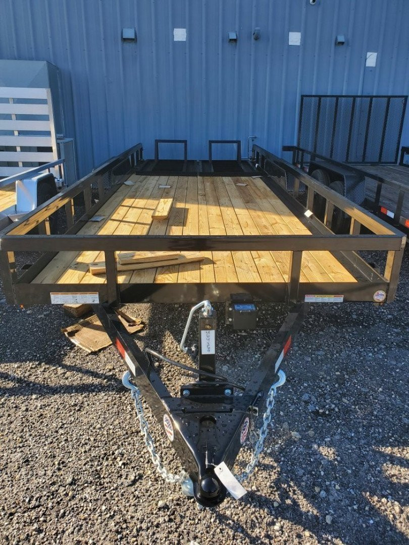 New 2025 Sure-Trac 7X20 TANDEM AXLE 10000 LB GVWR TUBE TOP Utility ...