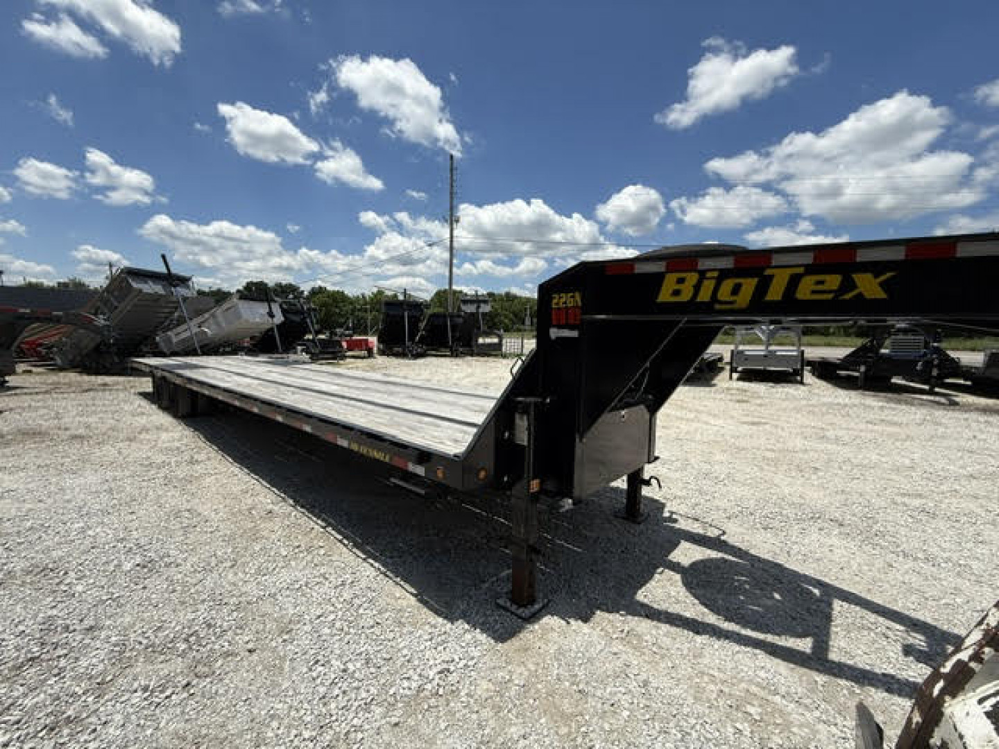 Used 2024 Other Big Tex 40' gooseneck Flatbed Trailer