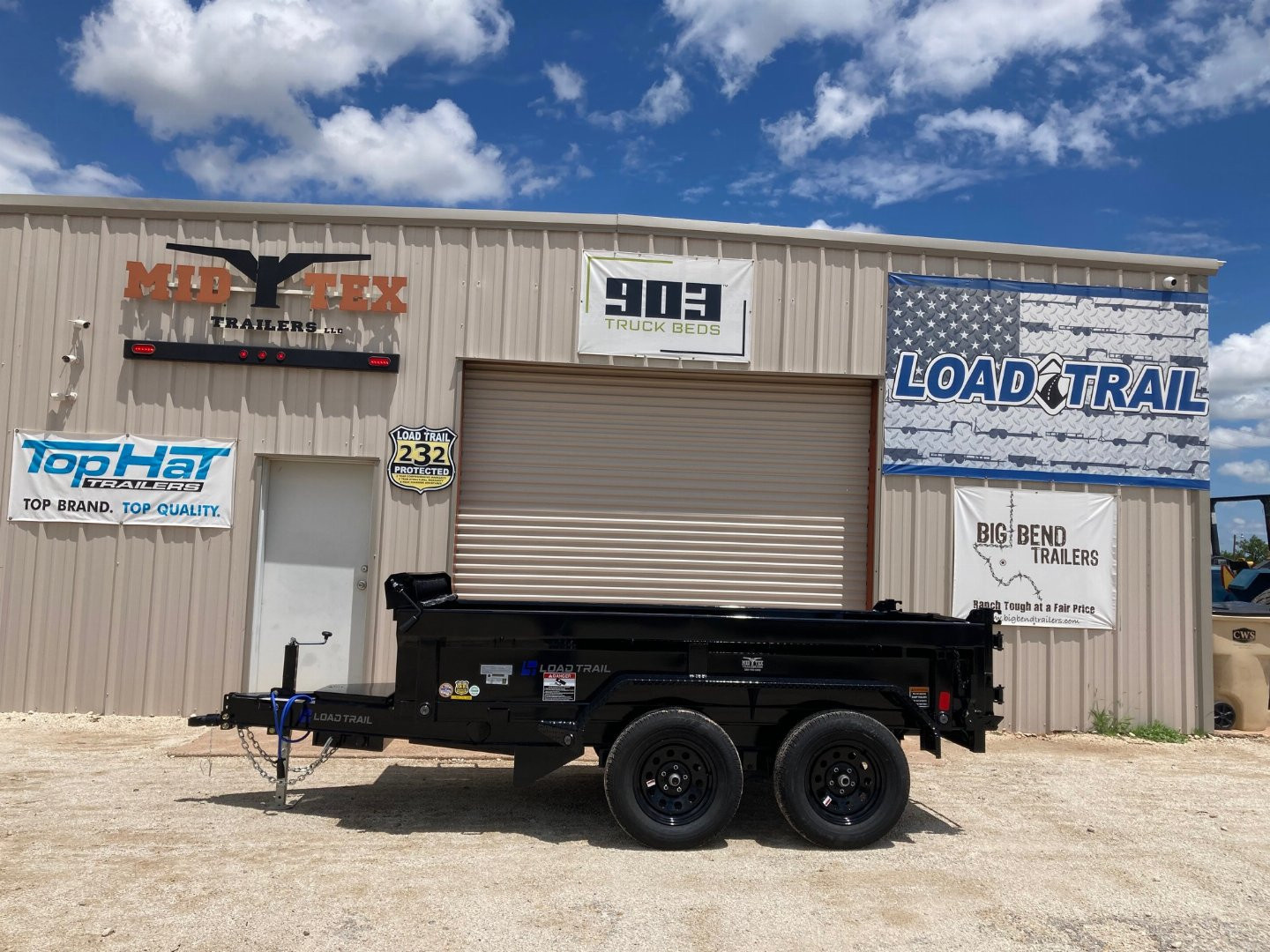 New 2025 Load Trail 60" x 10' Tandem Axle Dump