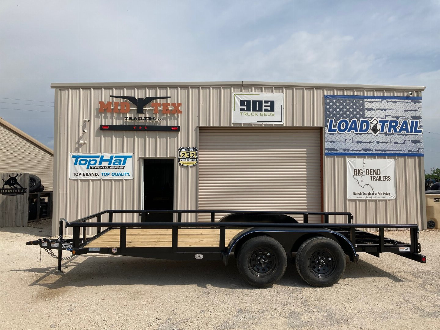New 2025 Top Hat 16' x 83" MP Utility Trailer for sale in Abilene, TX