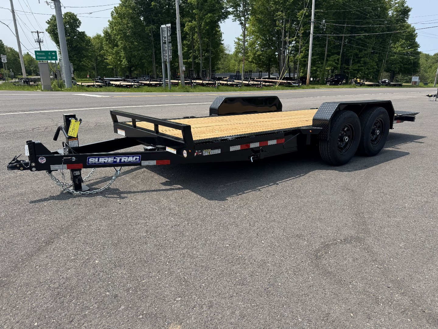 New 2025 Sure-Trac 7x20 14K Tilt Bed Equipment Trailers