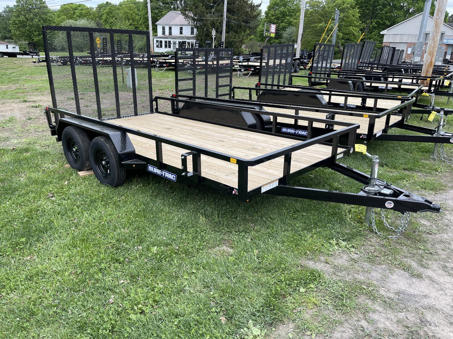 New 2025 Sure-Trac 7X14 5K Utility Trailer