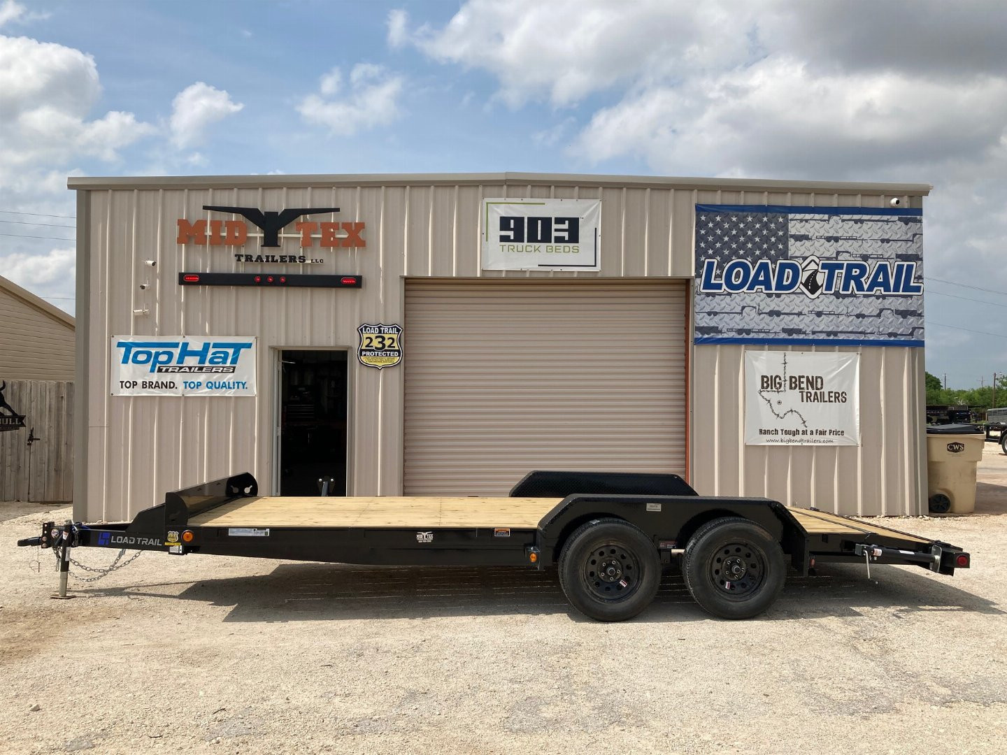 New 2025 Load Trail 83" x 18' Tandem Axle Carhauler