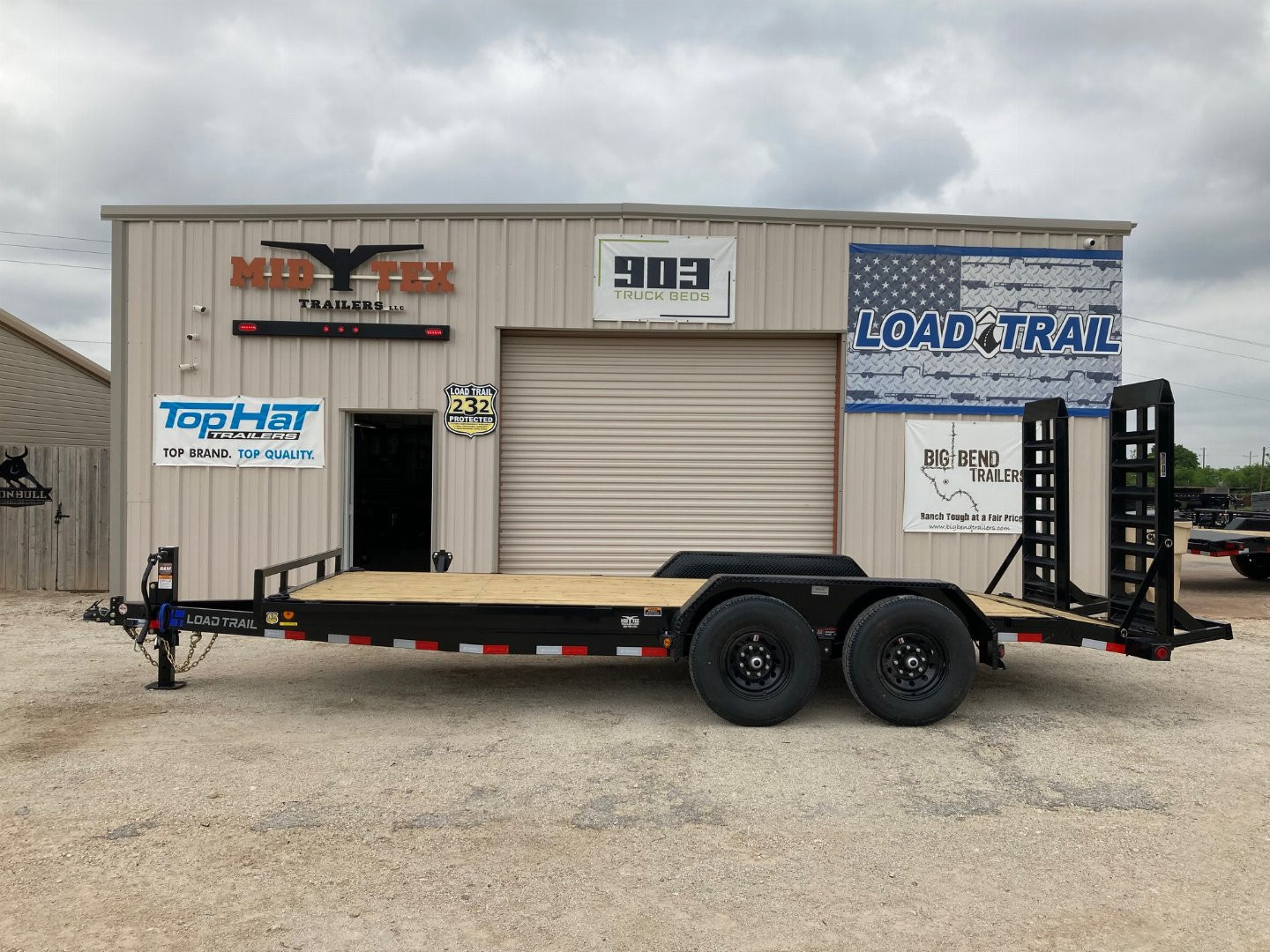 New 2025 Load Trail 83" x 18' Tandem Axle Carhauler for sale in Abilene, TX