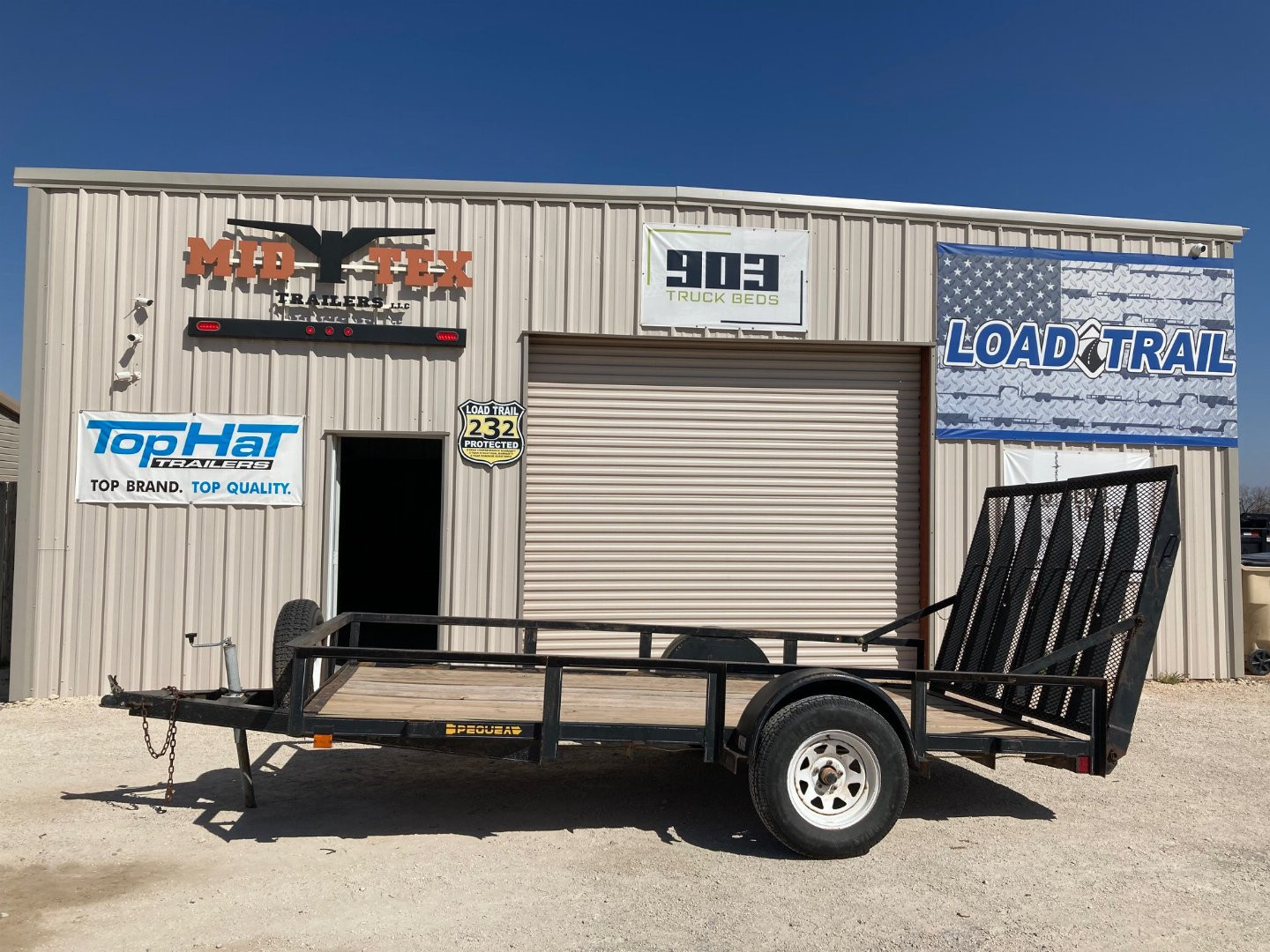 Used 2004 Pequea Trailers 12X Utility Trailer