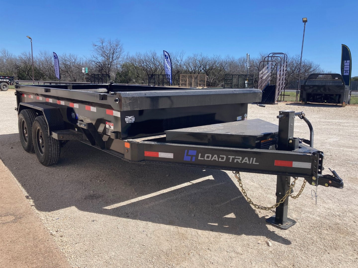New 2025 Load Trail 83" x 14' Tandem Axle Dump 8" I-Beam Frame