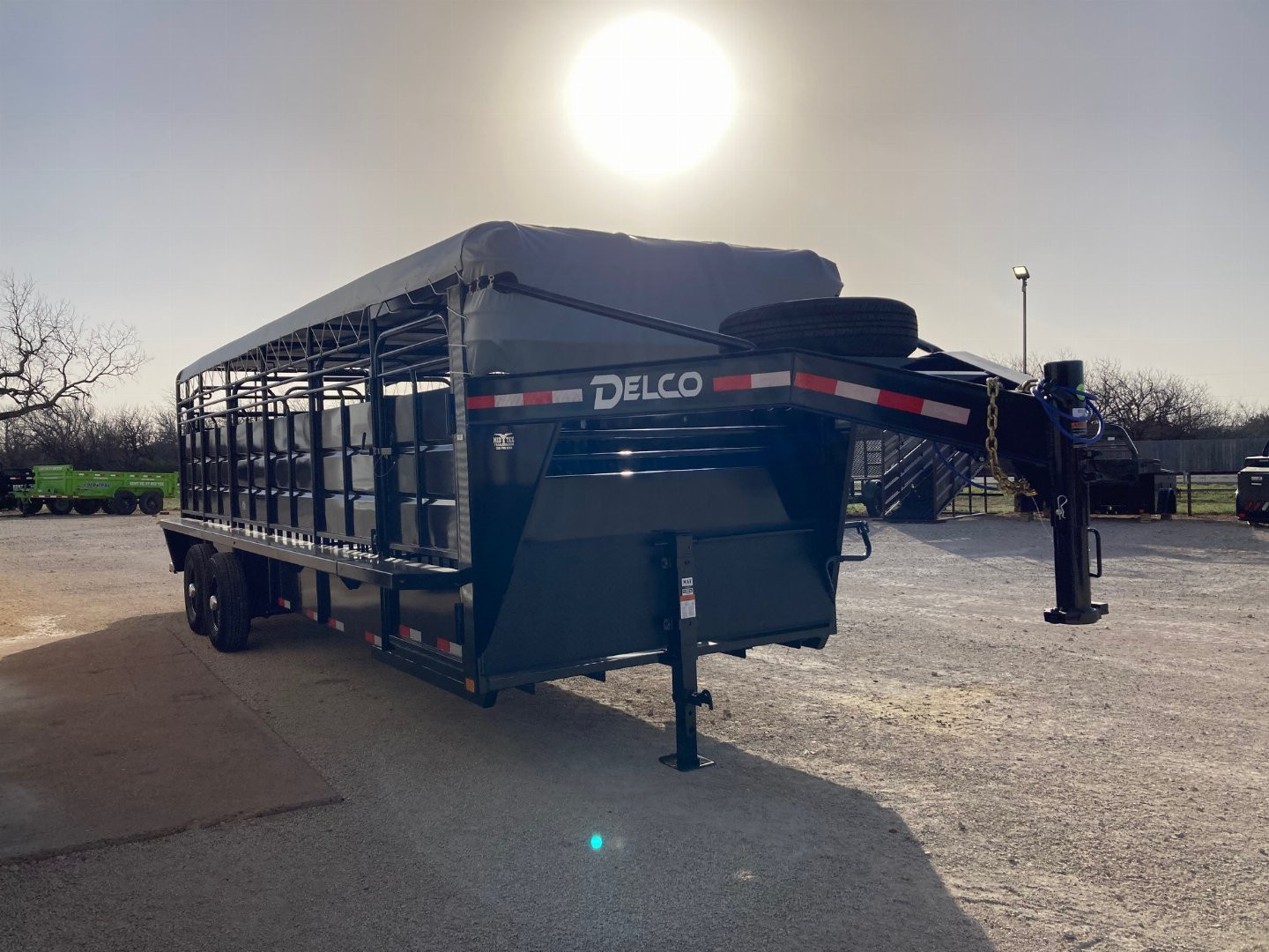 New 2025 Delco Trailers GN Stock 24'x6'8"