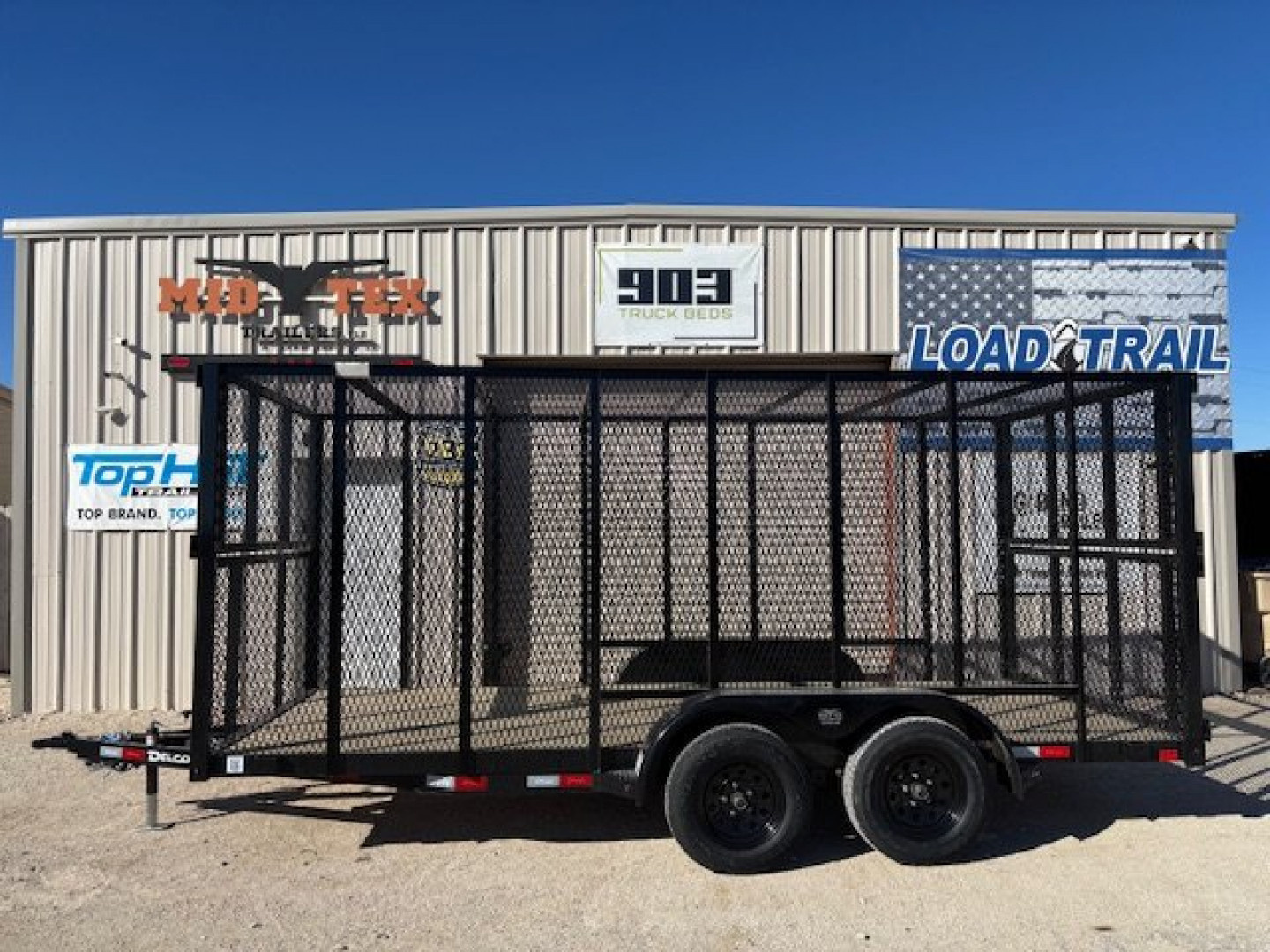 New 2025 Delco 16' x 77" Trash Trailer for sale in Abilene, TX