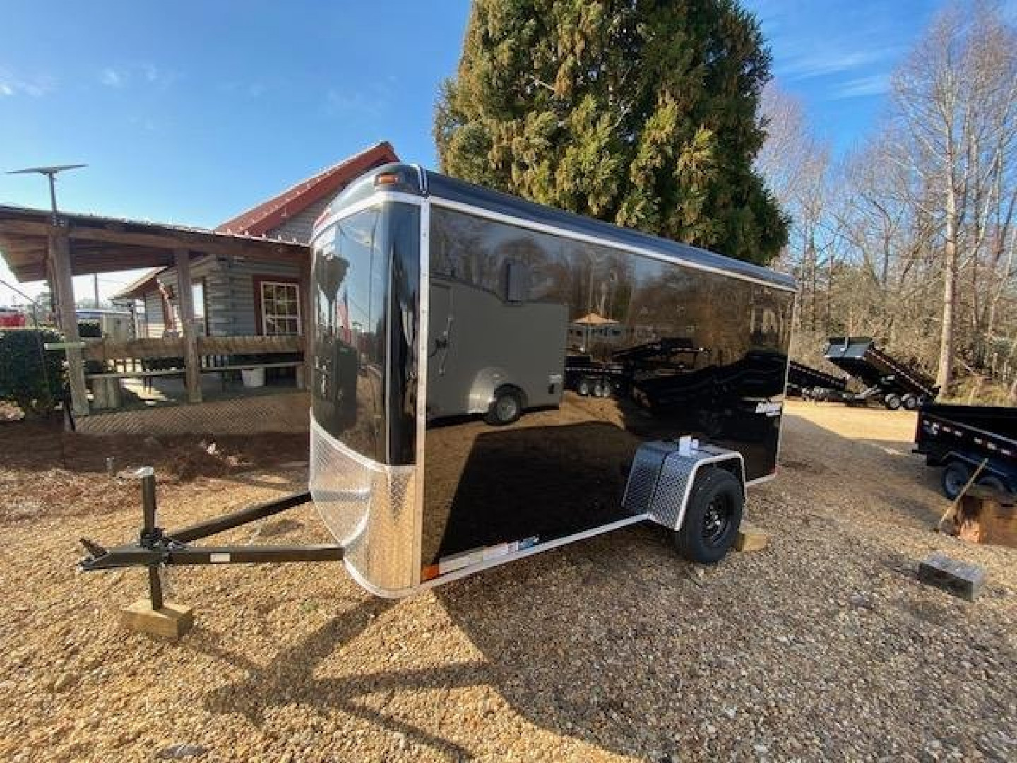 New Homesteader Trailers 6X12CS Cargo / Enclosed Trailer with Ramp
