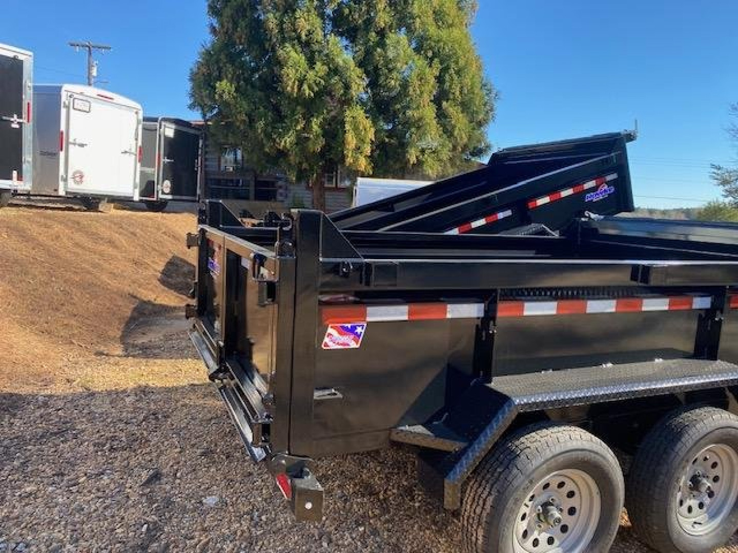 New 2026 Hawke Trailers 72" X 10' 7K Low Profile Dump Trailer for sale ...