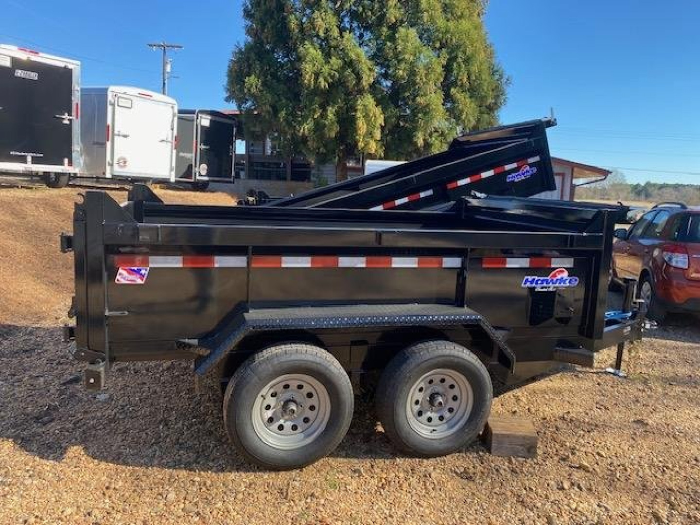 New 2026 Hawke Trailers 72" X 10' 7K Low Profile Dump Trailer for sale ...