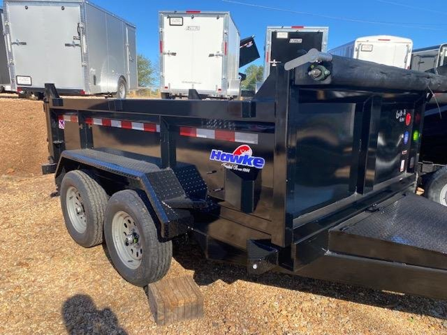 New 2026 Hawke Trailers 72" X 10' 7K Low Profile Dump Trailer for sale ...