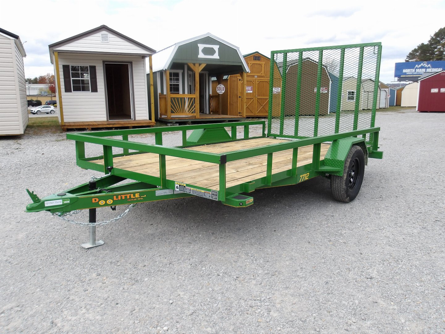 New 2023 Doolittle Trailers 12'SINGLE Utility Trailer