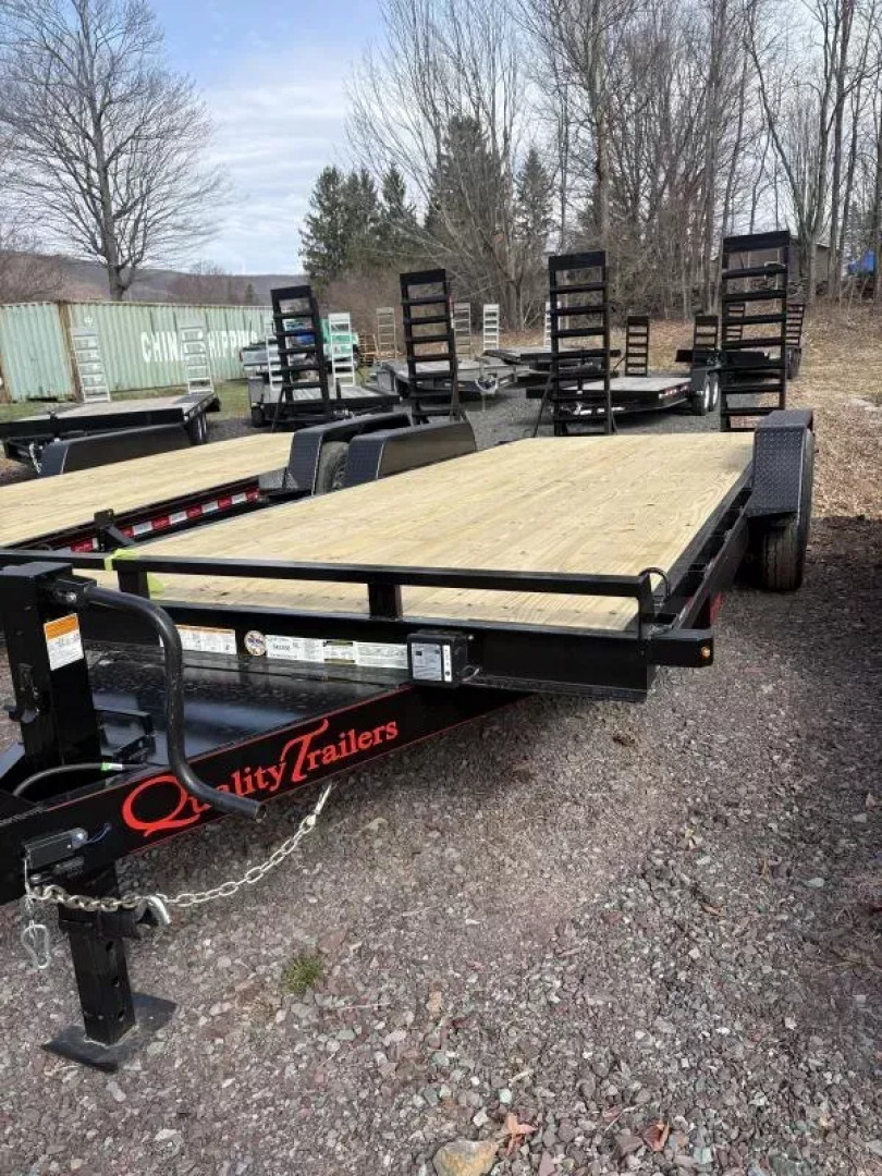 New 2025 Quality Trailers 82" x 20' (18'+2' Dove Tail) Tandem Axle ...