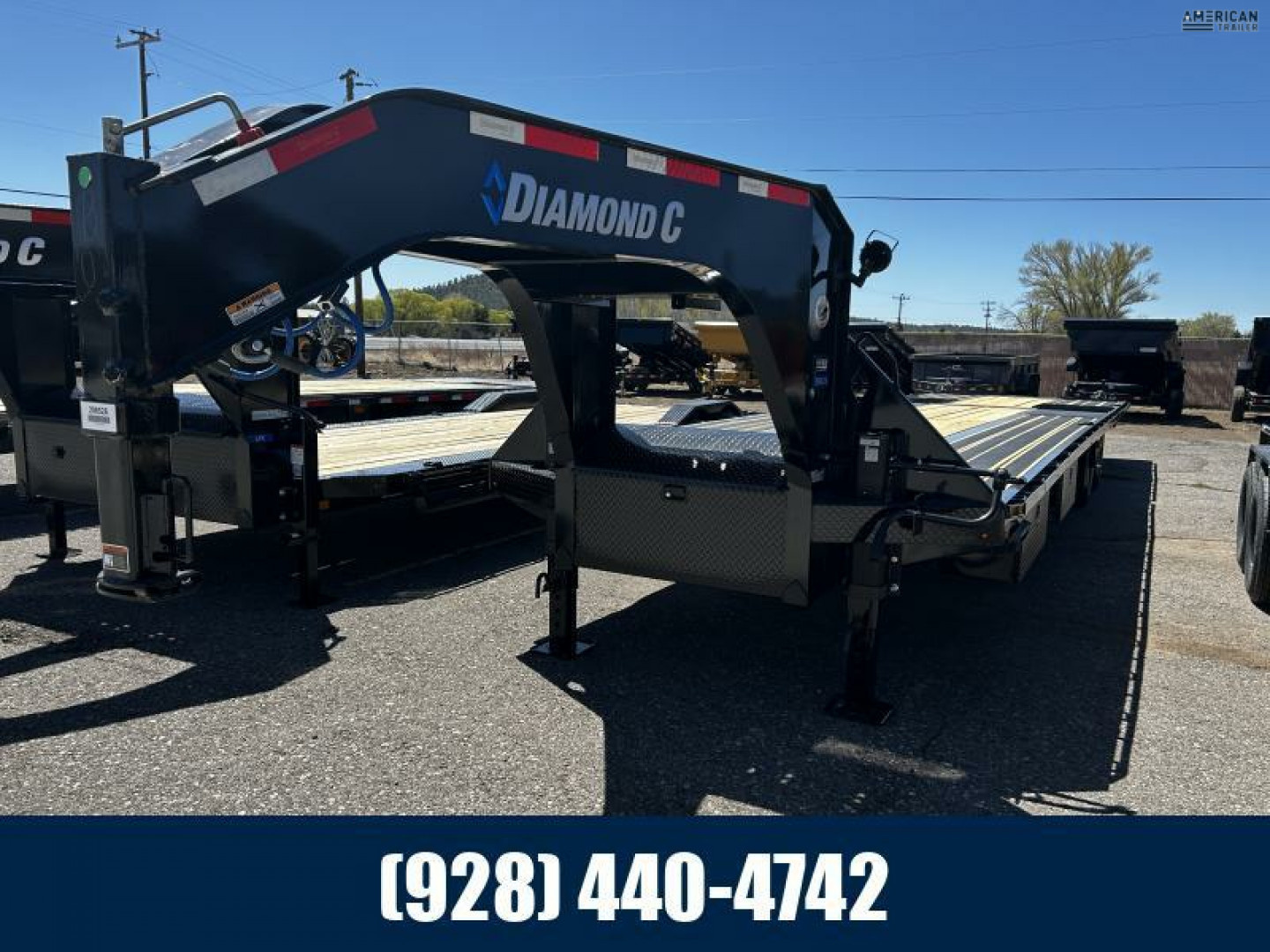 New 2025 Diamond C Gooseneck Dual Wheel Tandem Axle Deckover/25,000 ...