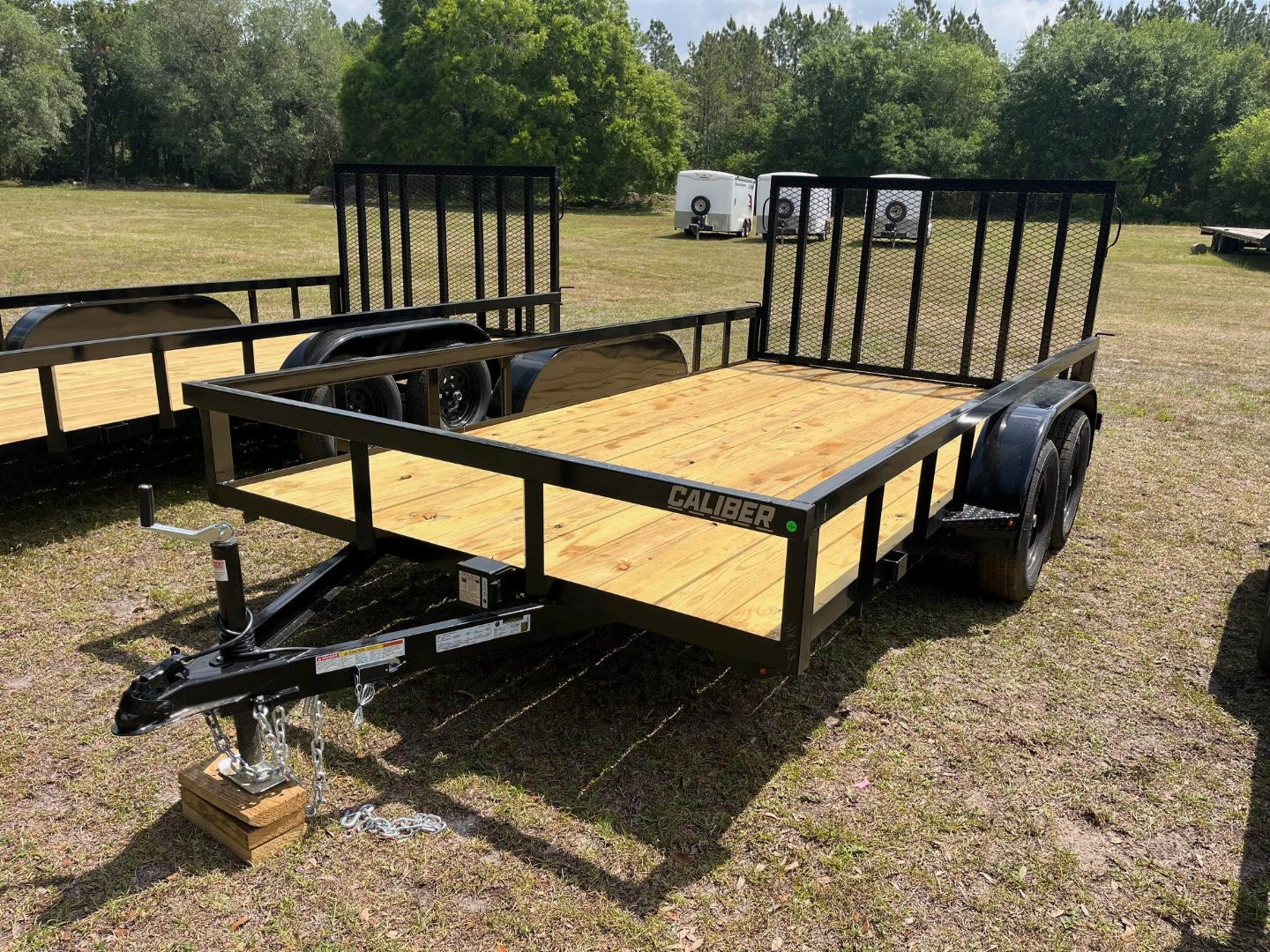 New 2025 Caliber Trailer Mfg 7 x 14 7K Tandem Utility Trailer for sale ...