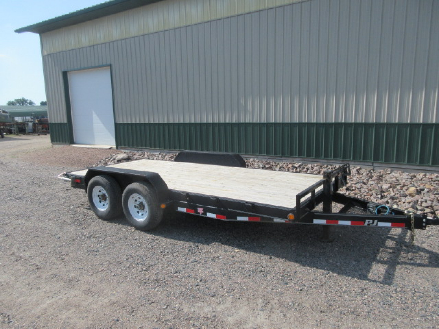 Used 2016 PJ Trailers CC 16' Equipment Equipment Trailer
