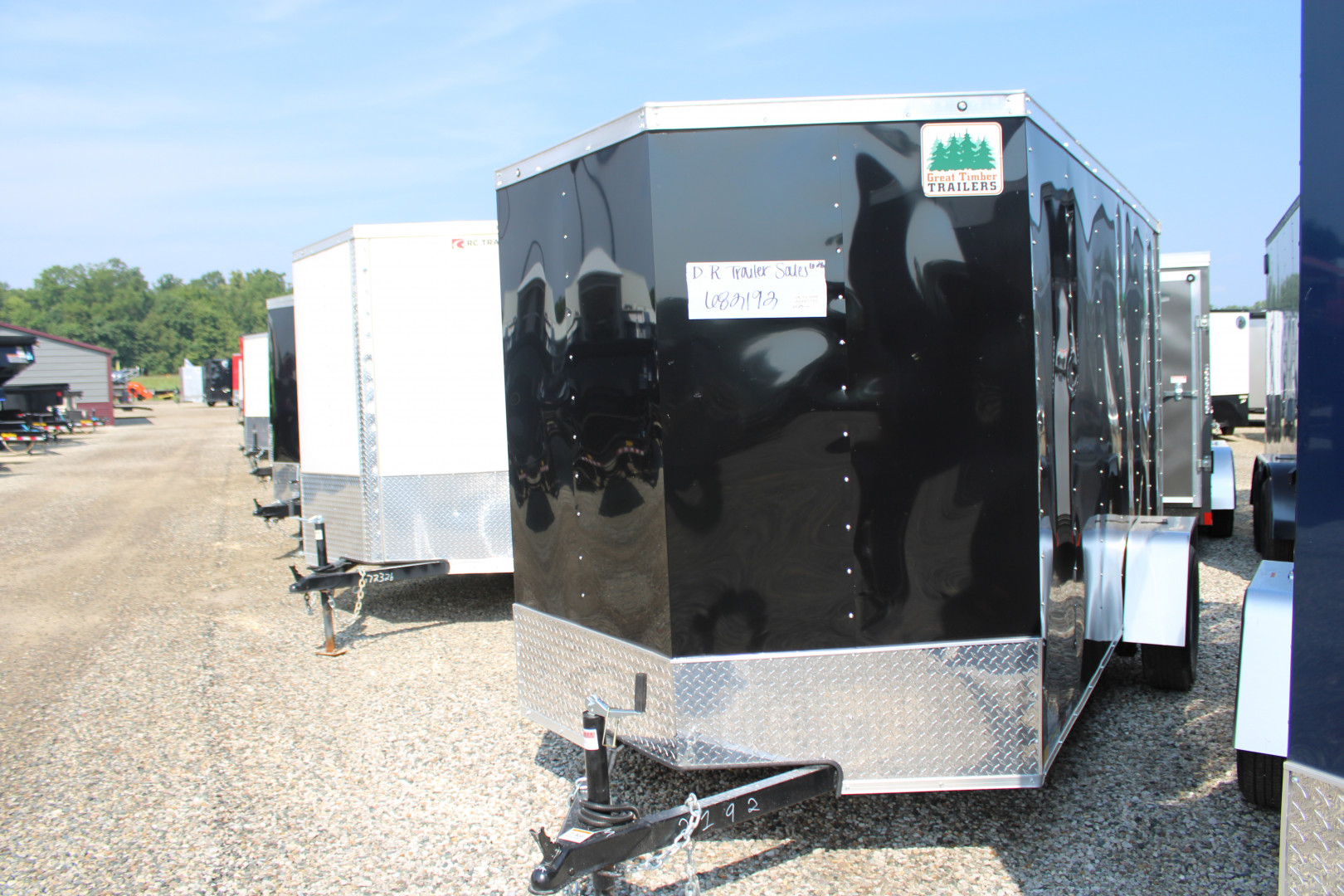 New 2025 RC Trailers 6X12 R RGT ENCLOSED TRAILER 49369 Cargo / Enclosed ...