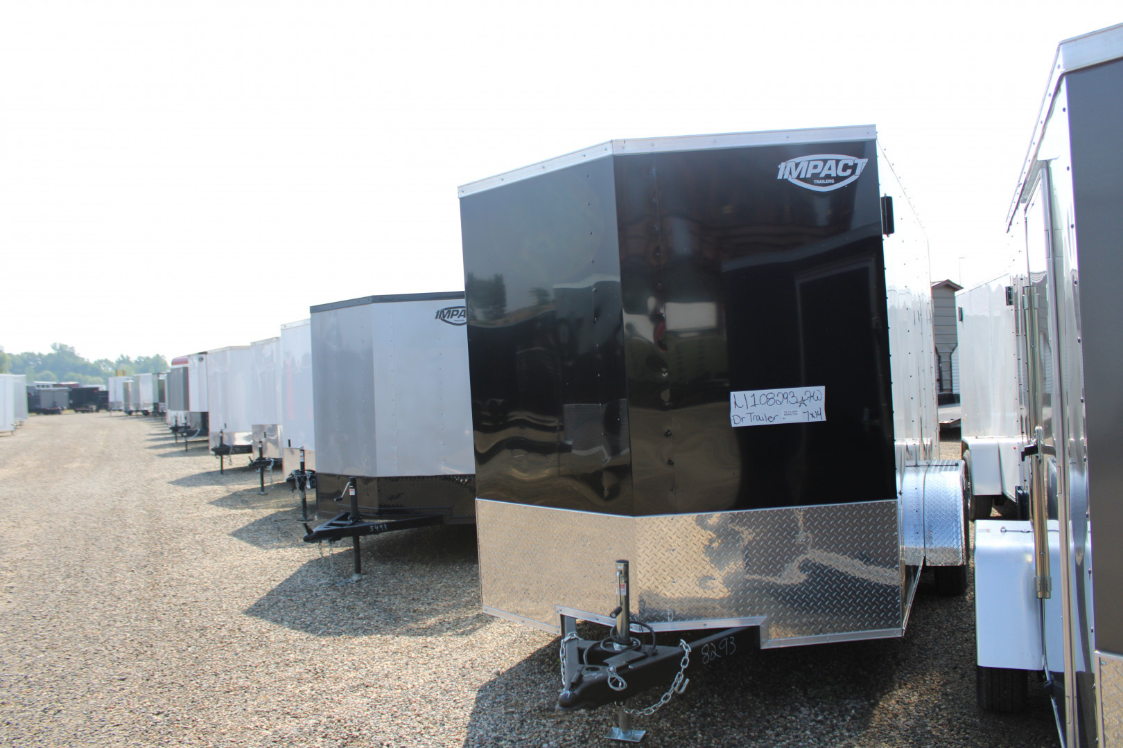 New 2025 Impact Trailers 7X14 R ENCLOSED TRAILER WITH 7' INTERIOR ...