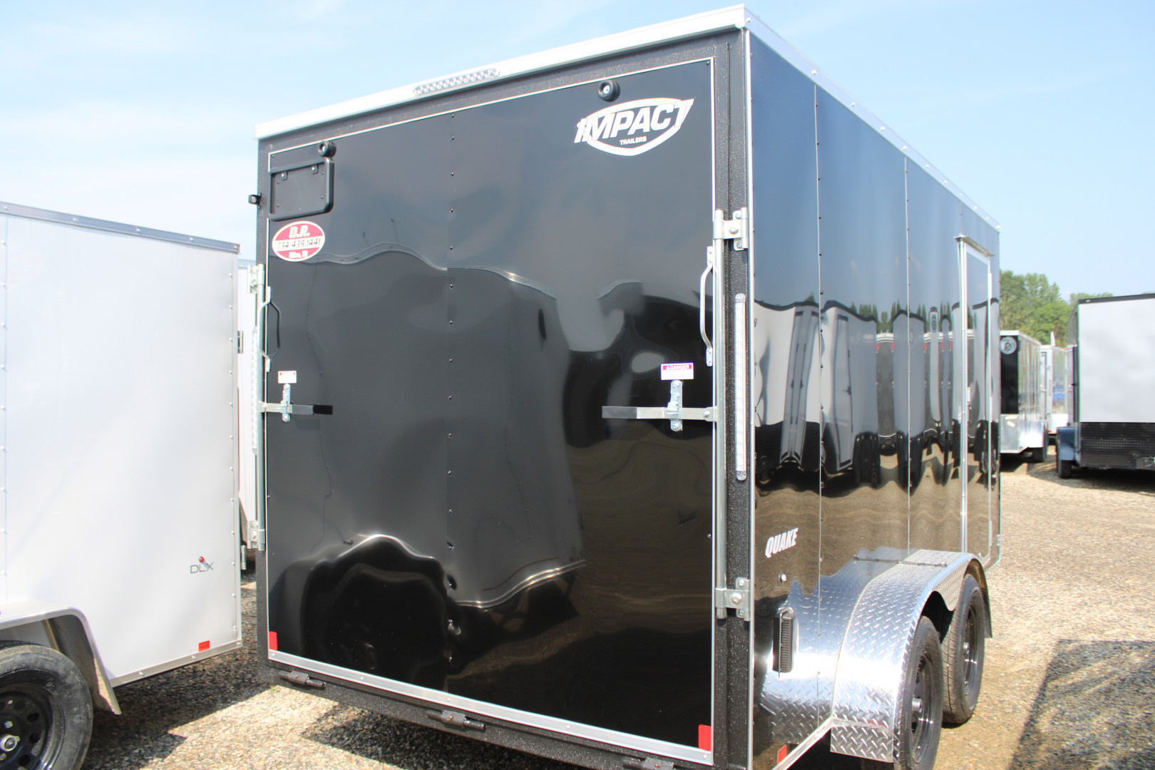 New 2025 Impact Trailers 7X14 R ENCLOSED TRAILER WITH 7' INTERIOR ...