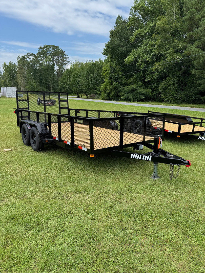 New 2025 Nolan Manufacturing NOL716MESH Utility Trailer