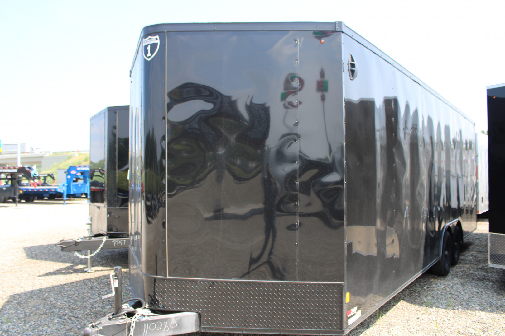 New 2025 Interstate Trailers 8.5X24 10K GVWR ENCLOSED CAR HAULER 49247 ...