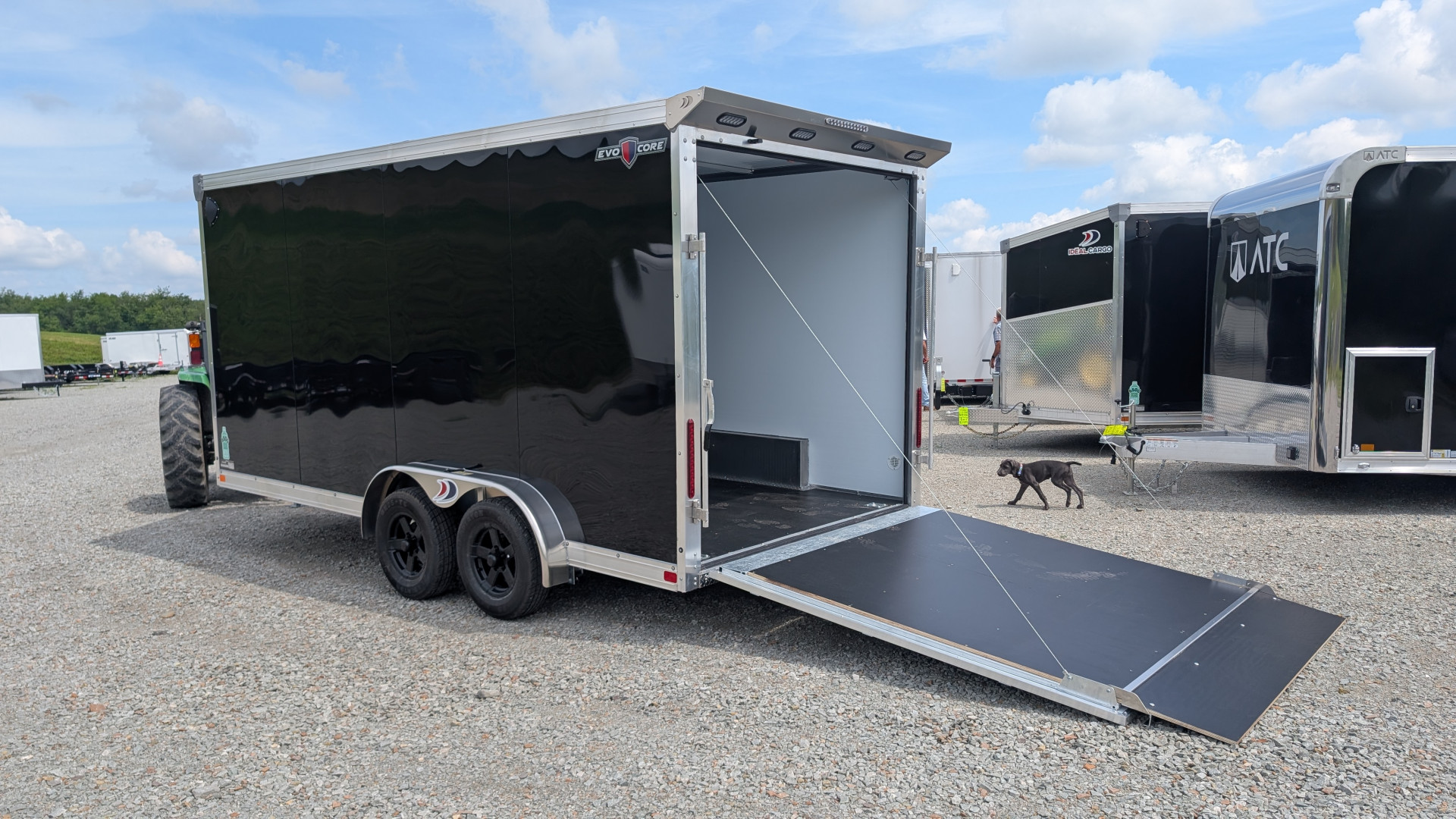 New 2026 Ideal Cargo 7.5 x 16 Evocore "Sport Zone" V-Nose Cargo Trailer w/ Ramp for sale in ...