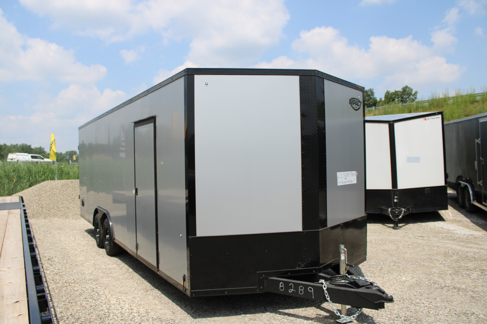 New 2025 Impact Trailers 8.5X24 10K GVWR ENCLOSED CAR HAULER WITH 7 ...